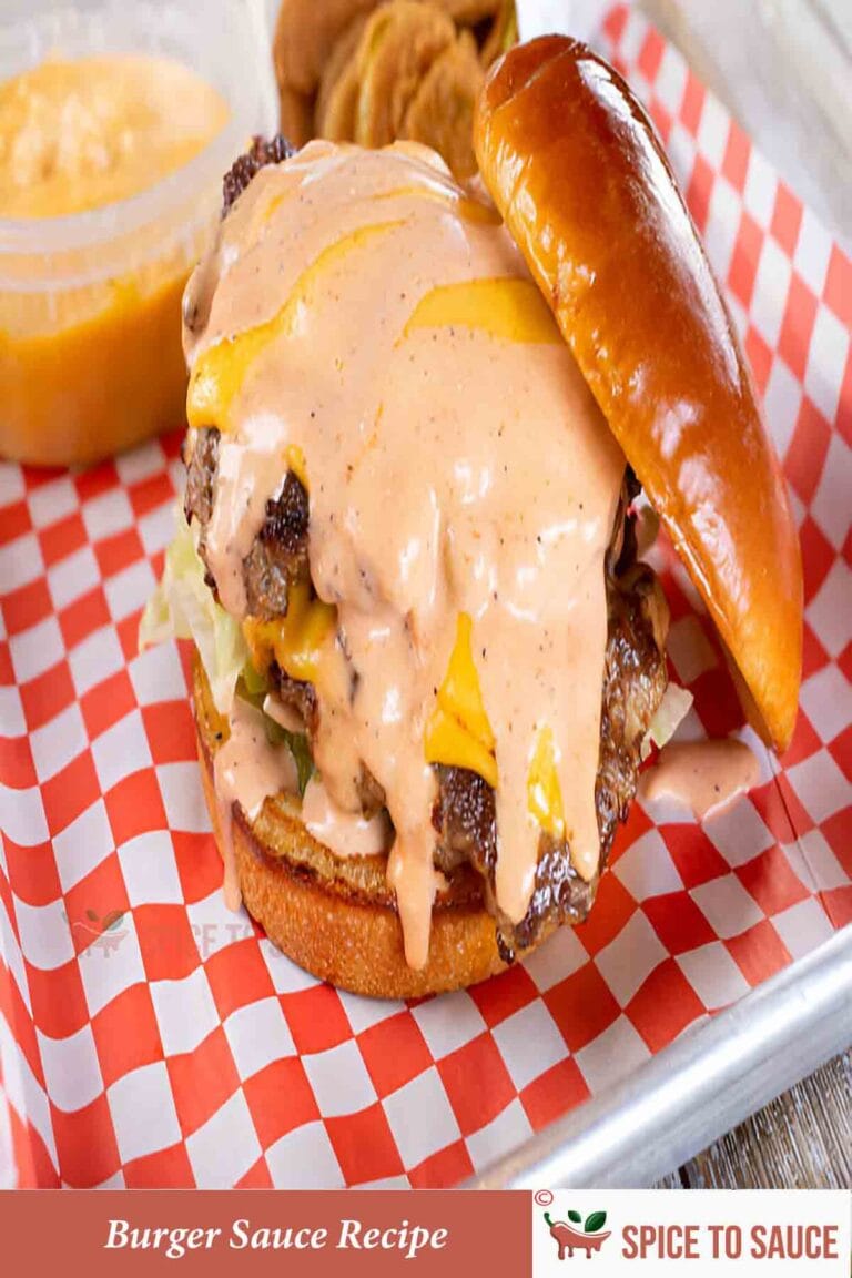 Homemade Burger Sauce Recipe Better Than Store Bought