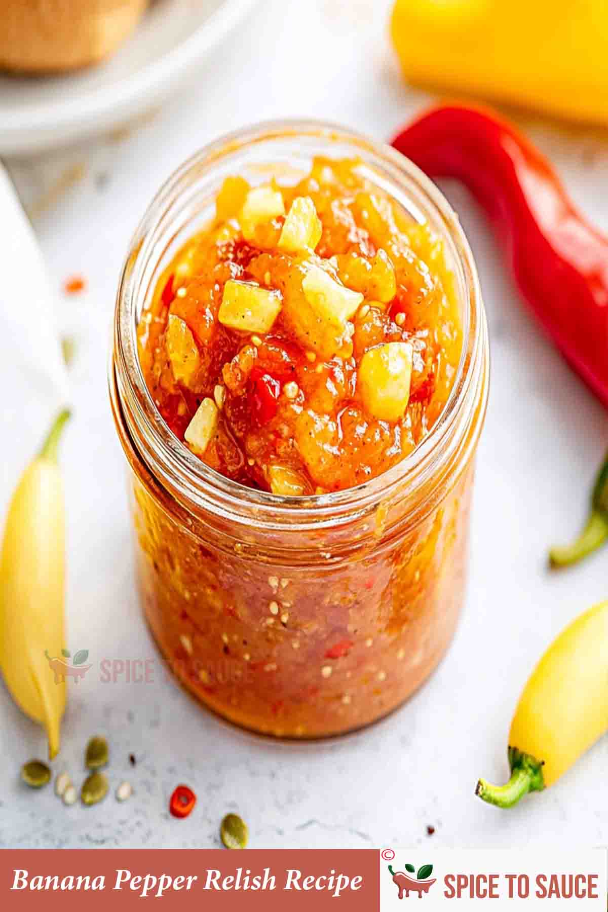The Best Banana Pepper Relish Recipe – Great for Canning