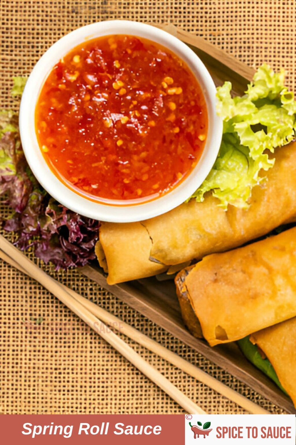 Easy Homemade Spring Roll Sauce Recipe (Sweet & Tangy)