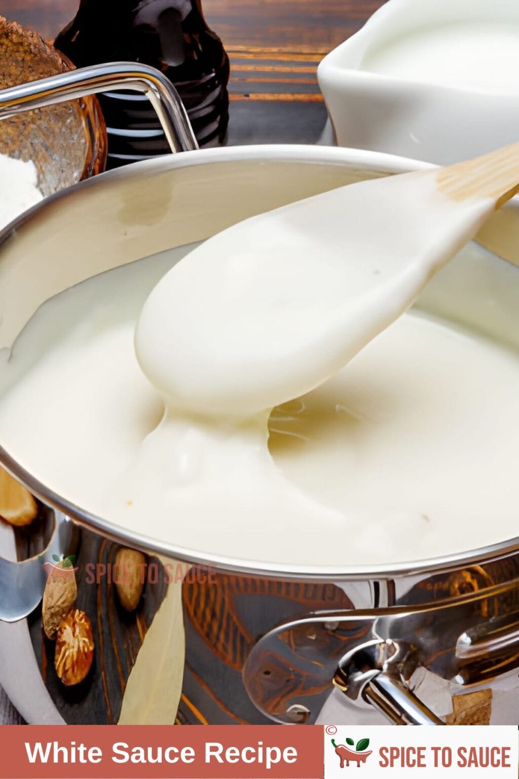 Classic White Sauce Recipe with Perfect Consistency and Vegan Version